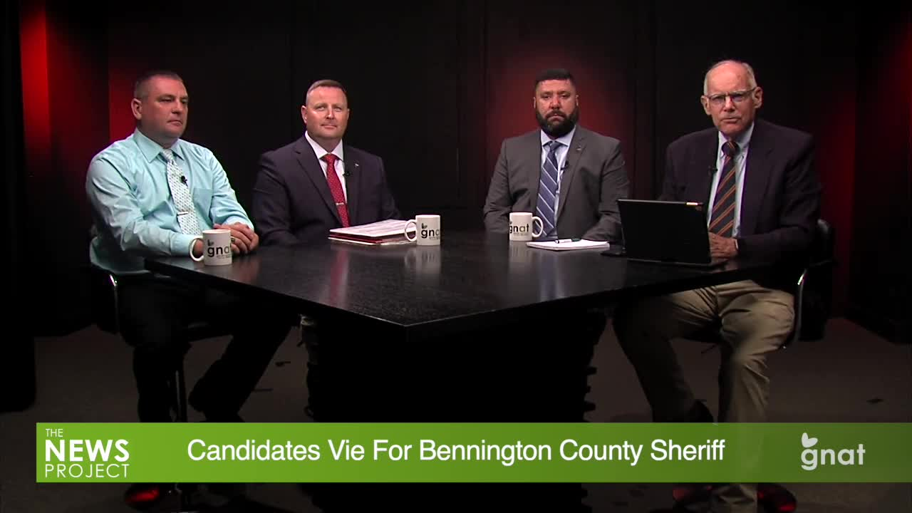 The News Project: In Studio - Candidates For Bennington County Sheriff ...
