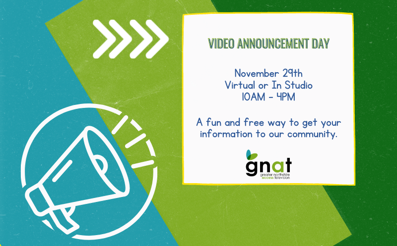 GNAT-TV Hosts Video Announcement Day – GNAT