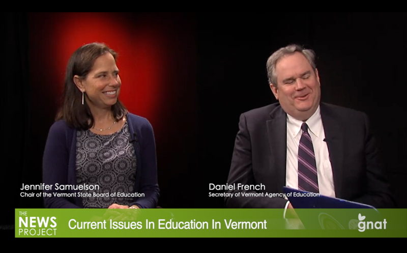 The News Project: In Studio – Current Issues In Education In Vermont – GNAT