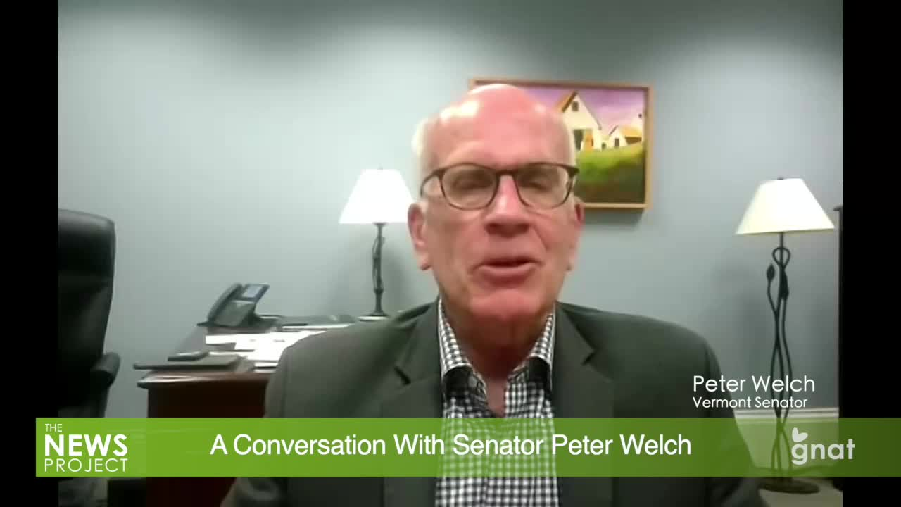 The News Project - In Studio: A Conversation With Senator Peter Welch ...