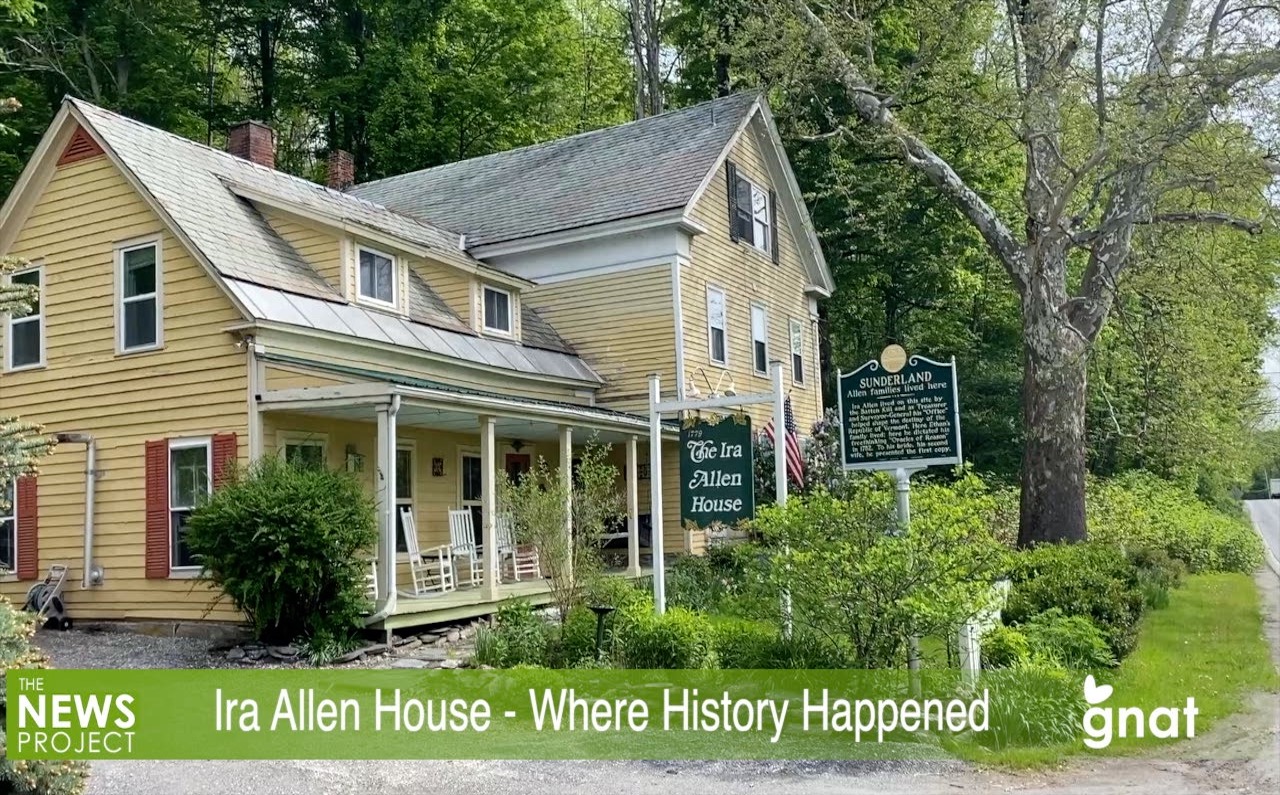 The News Project - Ira Allen house - Where History Happened - GNAT-TV
